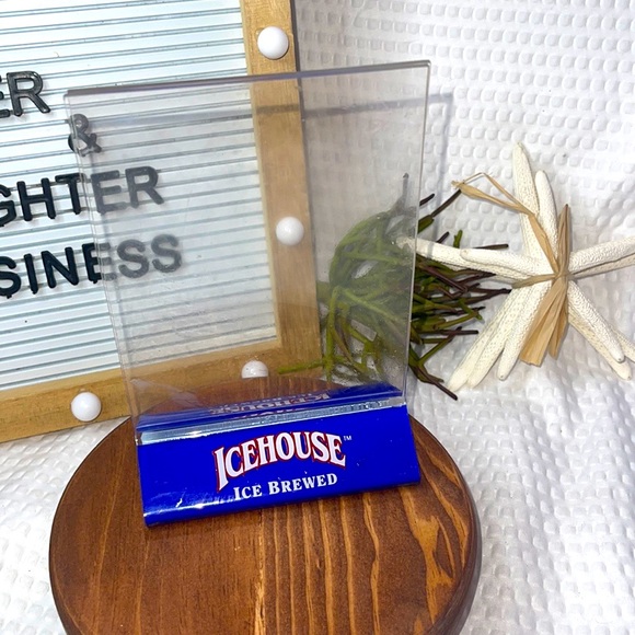 Icehouse | Accents | Icehouse Ice Brewed Beer Plexiglas Advertising ...